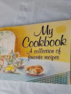 Nitty Gritty Products | Kitchen | Vintage My Cookbook Journal Yellow ...
